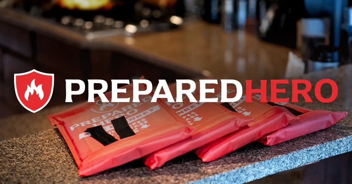 Emergency Fire Blanket | Prepared Hero